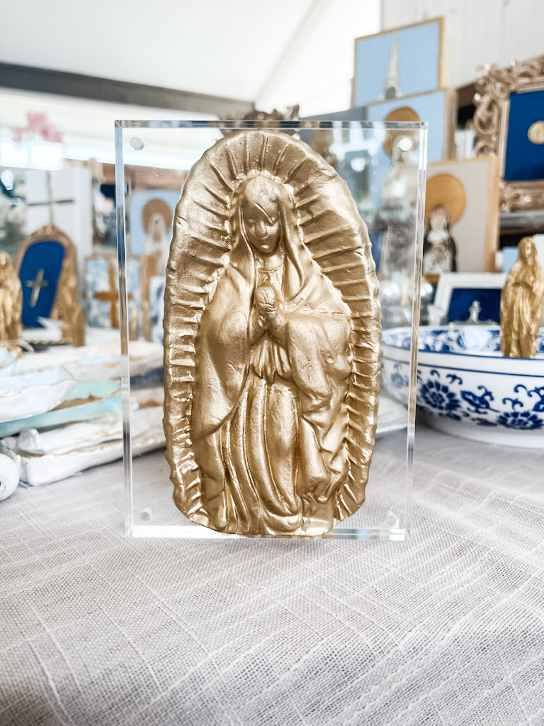 Large Mary On Acrylic-Mae Mae Art by Maegan Hanna – Shop Plain Jane Company