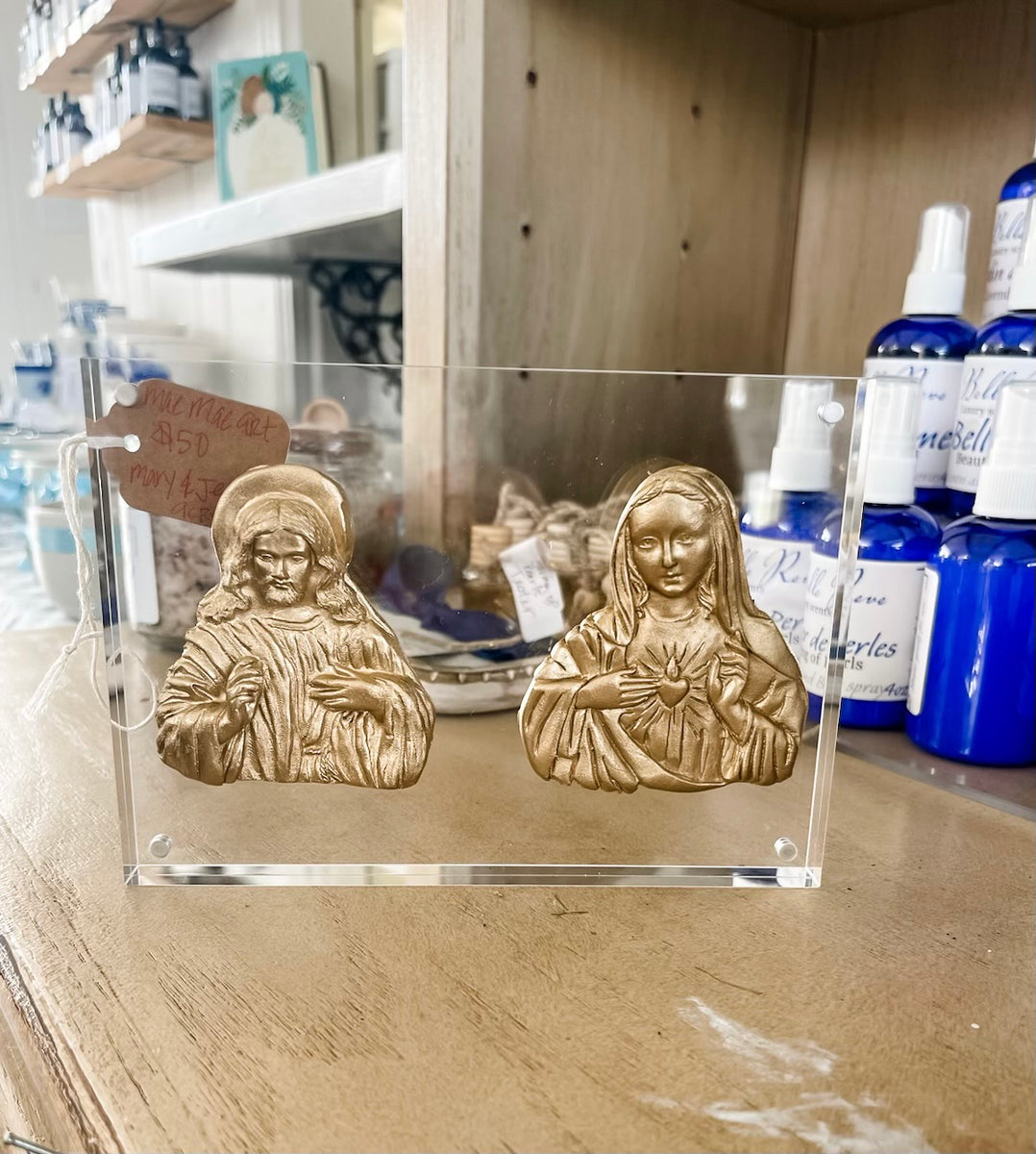 Mary and Jesus On Acrylic-Mae Mae Art by Maegan Hanna – Shop Plain Jane ...