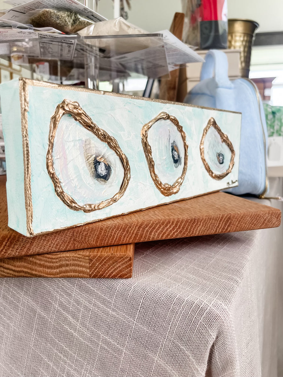 Oyster on Canvas- Mae Mae Art by Maegan Hanna – Shop Plain Jane Company